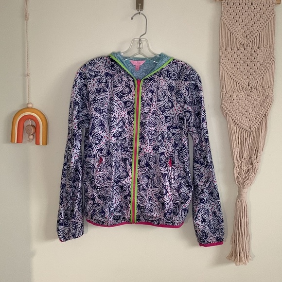 Lilly Pulitzer | Jackets & Coats | Lilly Pulitzer Lightweight ...